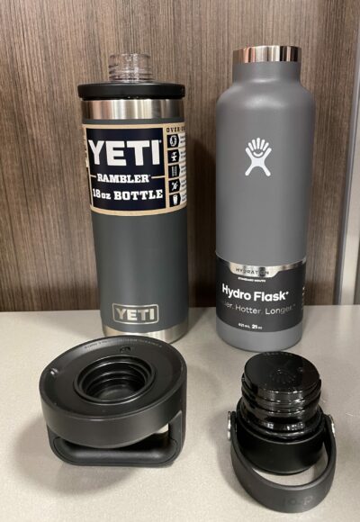 Camelbak vs. Yeti vs. Hydro Flask Bottles - Gorp