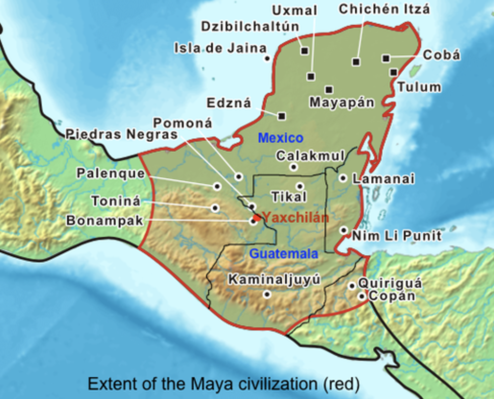 The Yucatan and Mayan Area in Maps - Gorp